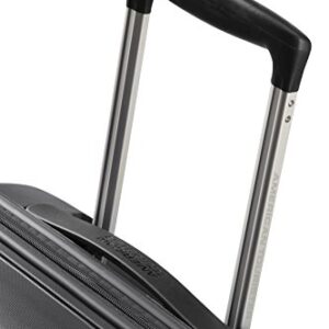 American Tourister Hand Luggage, Black (Black), Spinner S (55 cm-35 L)