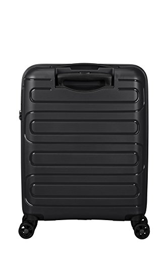 American Tourister Hand Luggage, Black (Black), Spinner S (55 cm-35 L)