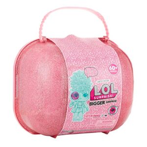 L.O.L. Surprise! Bigger Surprise Limited Edition with 2 Collectible Dolls, 1 Pet, 1 Lil Sis with 60+ Surprises in Eye Spy Series Carrying Case- Gift for Kids, Toys for Girls Ages 4 5 6 7+ Year