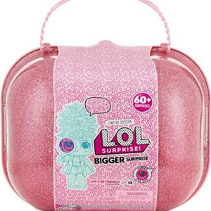 L.O.L. Surprise! Bigger Surprise Limited Edition with 2 Collectible Dolls, 1 Pet, 1 Lil Sis with 60+ Surprises in Eye Spy Series Carrying Case- Gift for Kids, Toys for Girls Ages 4 5 6 7+ Year