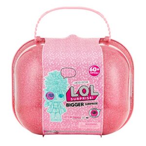 L.O.L. Surprise! Bigger Surprise Limited Edition with 2 Collectible Dolls, 1 Pet, 1 Lil Sis with 60+ Surprises in Eye Spy Series Carrying Case- Gift for Kids, Toys for Girls Ages 4 5 6 7+ Year