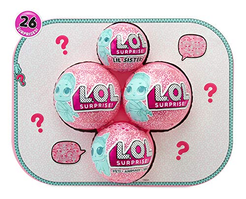 L.O.L. Surprise! Bigger Surprise Limited Edition with 2 Collectible Dolls, 1 Pet, 1 Lil Sis with 60+ Surprises in Eye Spy Series Carrying Case- Gift for Kids, Toys for Girls Ages 4 5 6 7+ Year