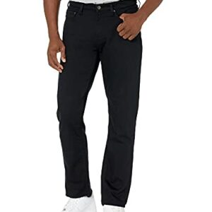 Amazon Essentials Men's Athletic-Fit Stretch Jean, Black, 42W x 30L