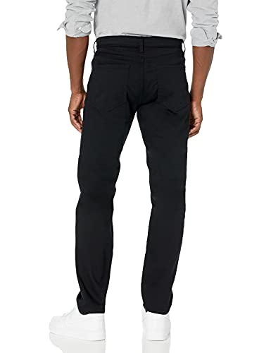 Amazon Essentials Men's Athletic-Fit Stretch Jean, Black, 42W x 30L