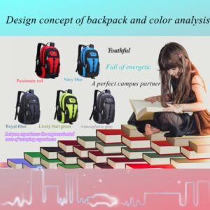 VIDOSCLA Teenage Boys Color-blocking Sports Kids Backpack Middle/High Schoolbag Elementary Student Bookbag for School Teen Boys Grey