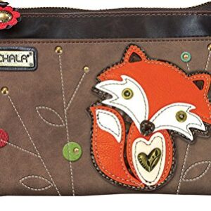 Chala Mini Crossbody Phone Purse with 2 Adjustable Straps (Fox)