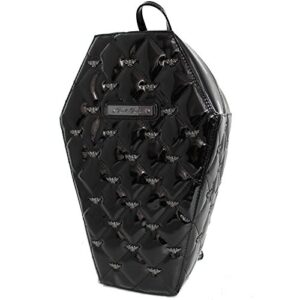 rock rebel mina quilted coffin backpack black