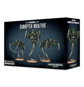 games workshop warhammer 40k necron: canoptek wraiths