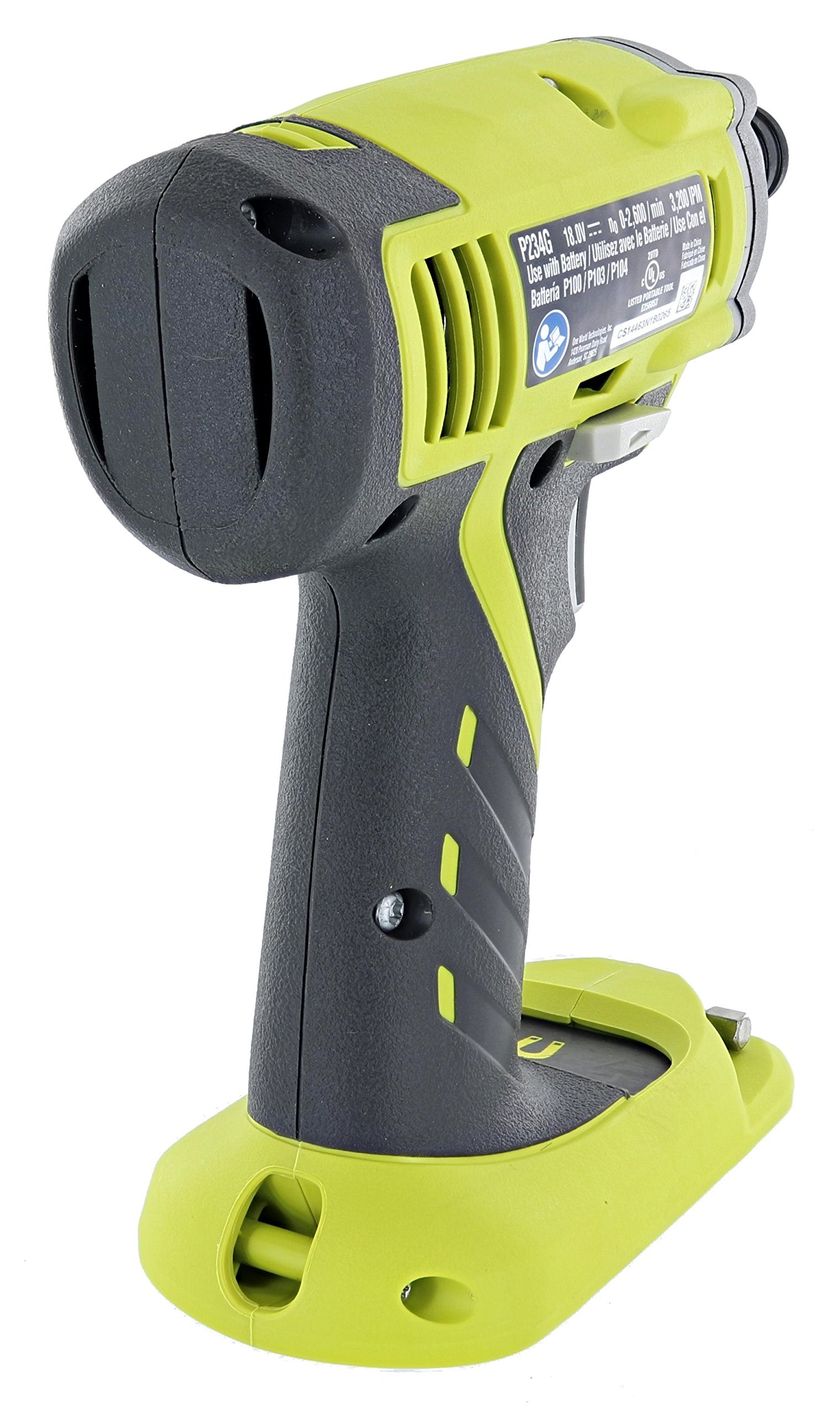 Ryobi P234g One+ 18-Volt Lithium Ion Cordless Impact Driver (Battery Not Included / Power Tool Only) (Renewed)