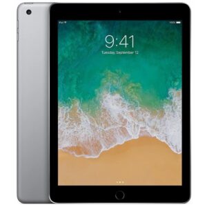 apple ipad with wifi + cellular, 128gb, space gray (2017 model) (renewed)