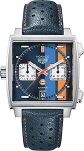 tag heuer monaco steve mcqueen special edition men's watch caw211r.fc6401