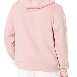 Amazon Essentials Men's Hooded Fleece Sweatshirt (Available in Big & Tall), Pink, Large