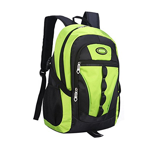 VIDOSCLA Teenage Boys Color-blocking Sports Kids Backpack Middle/High Schoolbag Elementary Student Bookbag for School Teen Boys Green