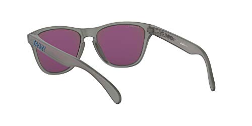 Oakley Youth OJ9006 Frogskins XS Square Sunglasses, Matte Grey Ink/Prizm Sapphire, 53 mm