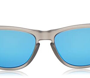 Oakley Youth OJ9006 Frogskins XS Square Sunglasses, Matte Grey Ink/Prizm Sapphire, 53 mm