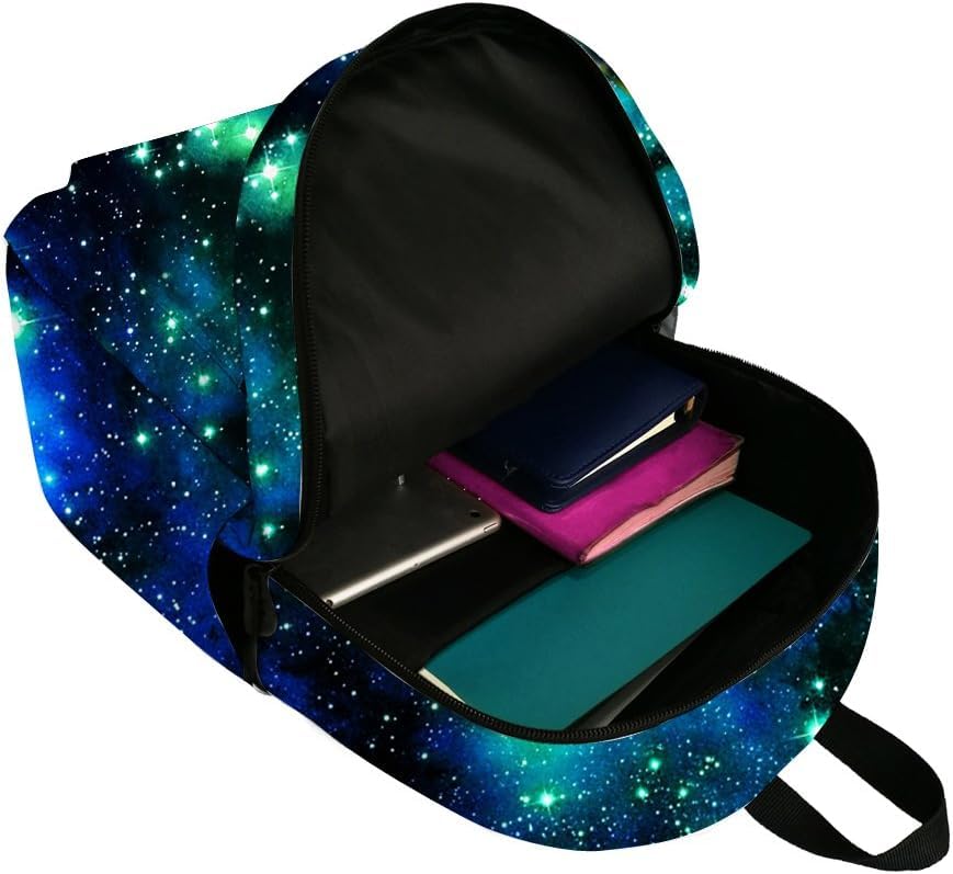 JeremySport Unisex TrendyMax Galaxy Pattern Grade Backpack for Elementary Kids (Galaxy 110)