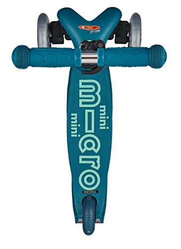 Micro Kickboard - Mini Deluxe 3-Wheeled, Lean-to-Steer, Swiss-Designed Micro Scooter for Kids, Ages 2-5 (Ice Blue)