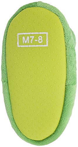 PJ Masks Kids Slipper, Gekko Socktop Slip On,Plush,Green, Toddler size 9/10