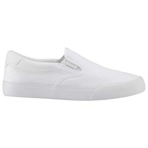 Lugz Womens Clipper Slip On Sneakers Shoes Casual - White - Size 9 B