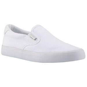 Lugz Womens Clipper Slip On Sneakers Shoes Casual - White - Size 9 B