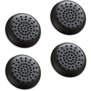 fosmon [set of 4] analog stick joystick controller performance extended thumb grips for xbox one | one x | one s | one elite | series x/s (solid black)