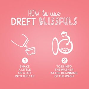 Dreft Blissfuls Laundry Scent Booster Beads for Washer, Baby Fresh Scent, 14.8 Oz