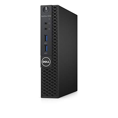 Dell CFC5C OptiPlex 3050 Micro Form Factor Desktop Computer, Intel Core i5-7500T, 8GB DDR4, 256GB Solid State Drive, Windows 10 Pro (Renewed)