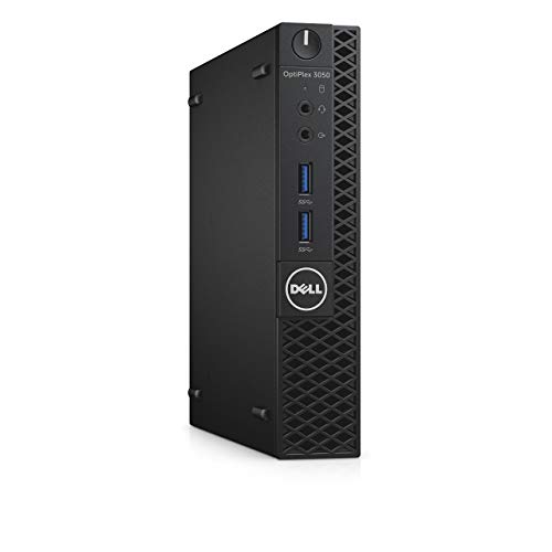 Dell CFC5C OptiPlex 3050 Micro Form Factor Desktop Computer, Intel Core i5-7500T, 8GB DDR4, 256GB Solid State Drive, Windows 10 Pro (Renewed)