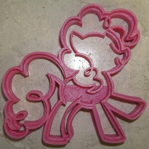 INSPIRED BY PINKIE PIE MY LITTLE PONY CARTOON COOKIE CUTTER MADE IN USA PR437