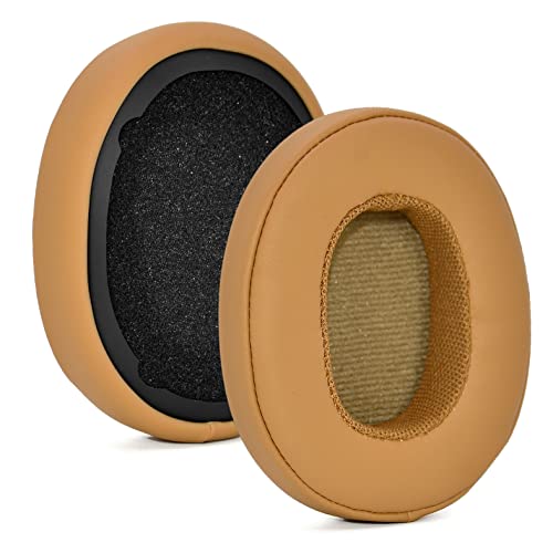 Hesh3 Crusher Ear Pads - defean Replacement Ear Cushion Earpads Cover Compatible with Skullcandy Crusher Wireless, Hesh 3 Wireless, Venue Wireless ANC,Over-Ear Headphone (Brown)