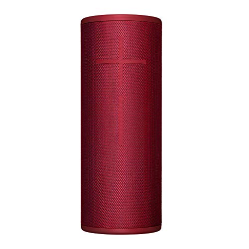 Ultimate Ears Megaboom 3 Portable Wireless Bluetooth Speaker (Powerful Sound + Thundering Bass, Bluetooth, Magic Button, Waterproof, Battery 20 Hours) - Sunset Red