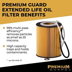 PG8161EX Extended Life Oil Filter up to 10,000 Miles | Fits 2023-13 various models of Volkswagen, Audi, Porsche, Seat