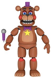 funko action figure: five nights at freddy's (fnaf) pizza sim: rockstar freddy fazbear collectible - fnaf pizza simulator - collectible - gift idea - official merchandise - video games fans