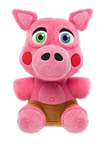 funko plush five nights at freddy's pizza simulator - pigpatch collectible figure, multicolor