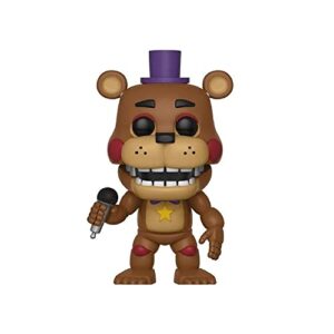 funko pop games: five nights at freddy's pizza simulator - rockstar freddy collectible figure, multicolor