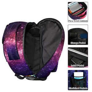 ZZKKO Space Galaxy Animal Unicorn Boys Girls School Computer Backpacks Book Bag Travel Hiking Camping Daypack…