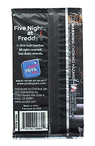 Just Toys Intl. Five Nights at Freddy's Trading Card Pack