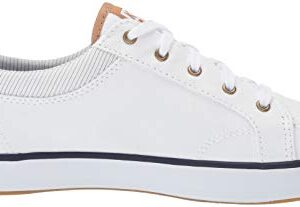 Keds Women's Center Sneaker, White/Grey, 9