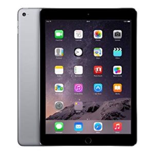 Apple MGKL2LL/A iPad Air 2 64GB, Wi-Fi, (Space Gray) (Renewed)