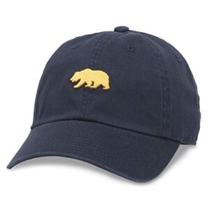 american needle california cali bear casual baseball cap dad buckle strap hat 44480b-cali