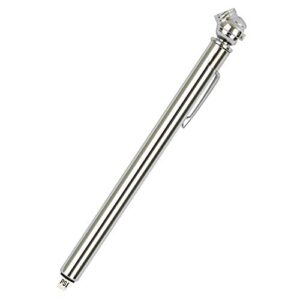 wynnsky low pressure pencil tire gauge 1-20 psi for golf carts, atv's and air springs