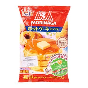 morinaga fluffy hot cake, pancake mix | 21 fl oz (5.4 oz x 4 individual pack)