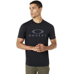 oakley mens o bark shirt, blackout, x-large us