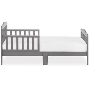 Dream On Me Classic Design Toddler Bed in Steel Grey, Greenguard Gold Certified