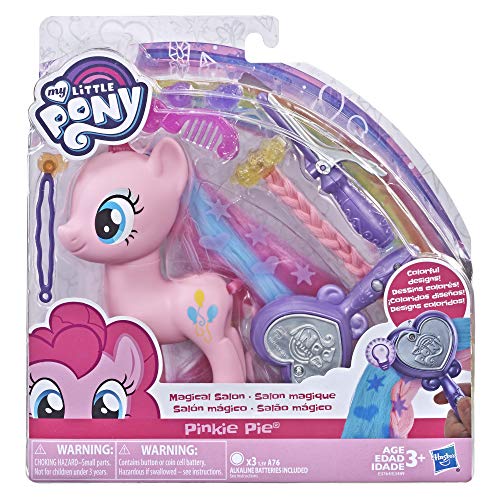 My Little Pony Magical Salon Pinkie Pie Toy -- 6" Hair Styling Fashion Pony