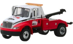 greenlight 30032 2019 international durastar 4400 indycar series tow truck (hobby exclusive) 1/64 scale