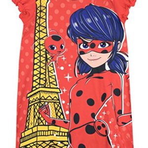 Miraculous Ladybug Girls' Lady Bug Nightdress Size 10 Red