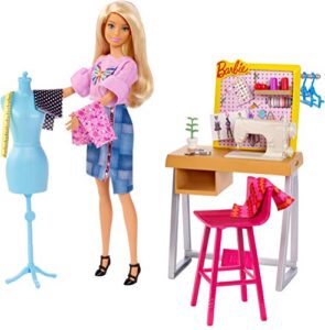 barbie career playsets featuring job themes and related accessories for kids learning fun aged 3 to 7 years old