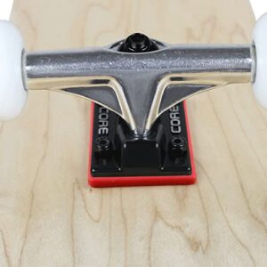 Dime Bag Skateboard Bushings (for 2 Trucks) + Red Riser Pads and 1" Phillips Hardware (95A White)