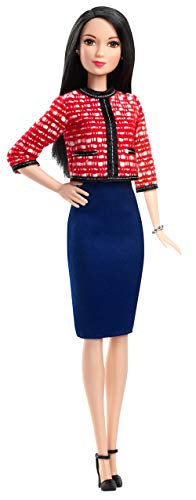 Barbie Political Candidate Doll, Tall Black-Haired Doll for 3 to 7 Year Olds​​​